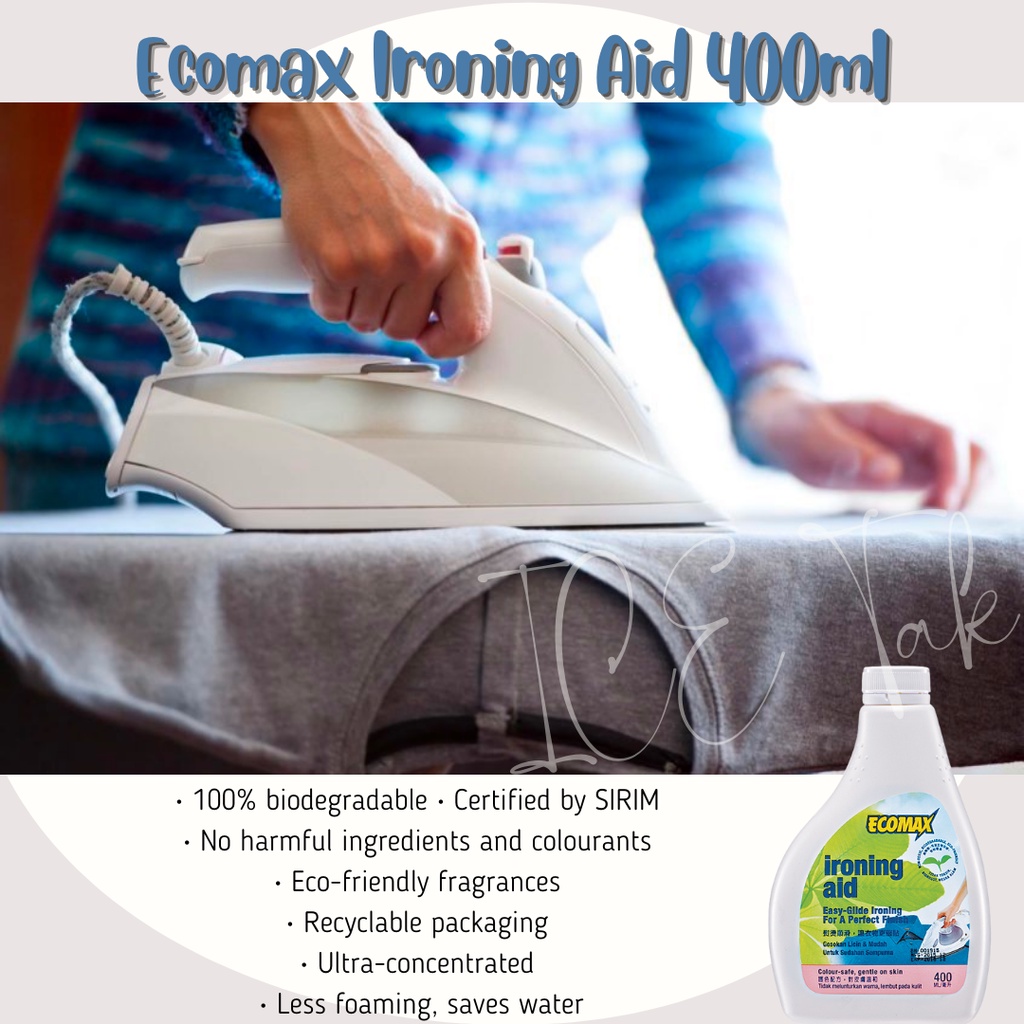 Ecomax Ironing Aid 400ml (Cosway) | Shopee Singapore