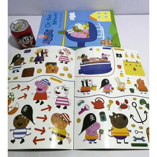 Peppa Pig Child Sticker Books for educational toy/birthday gift ...
