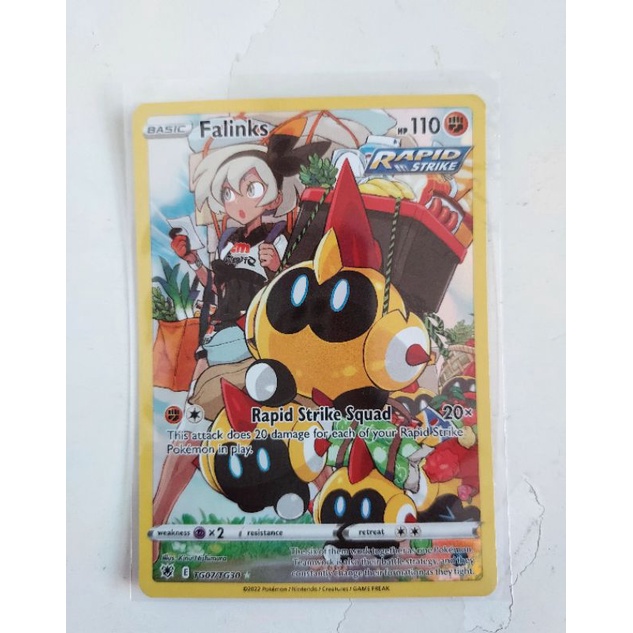 Pokemon falinks trainer gallery astral radiance card | Shopee Singapore