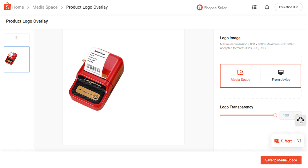 Product Logo Overlay tool | MY Seller Education [Shopee]