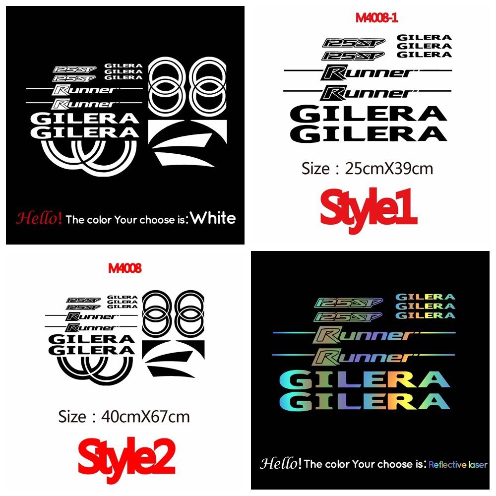 For Gilera SP Runner 125 SP125 125SP Scooter Moped Decals Stickers ...