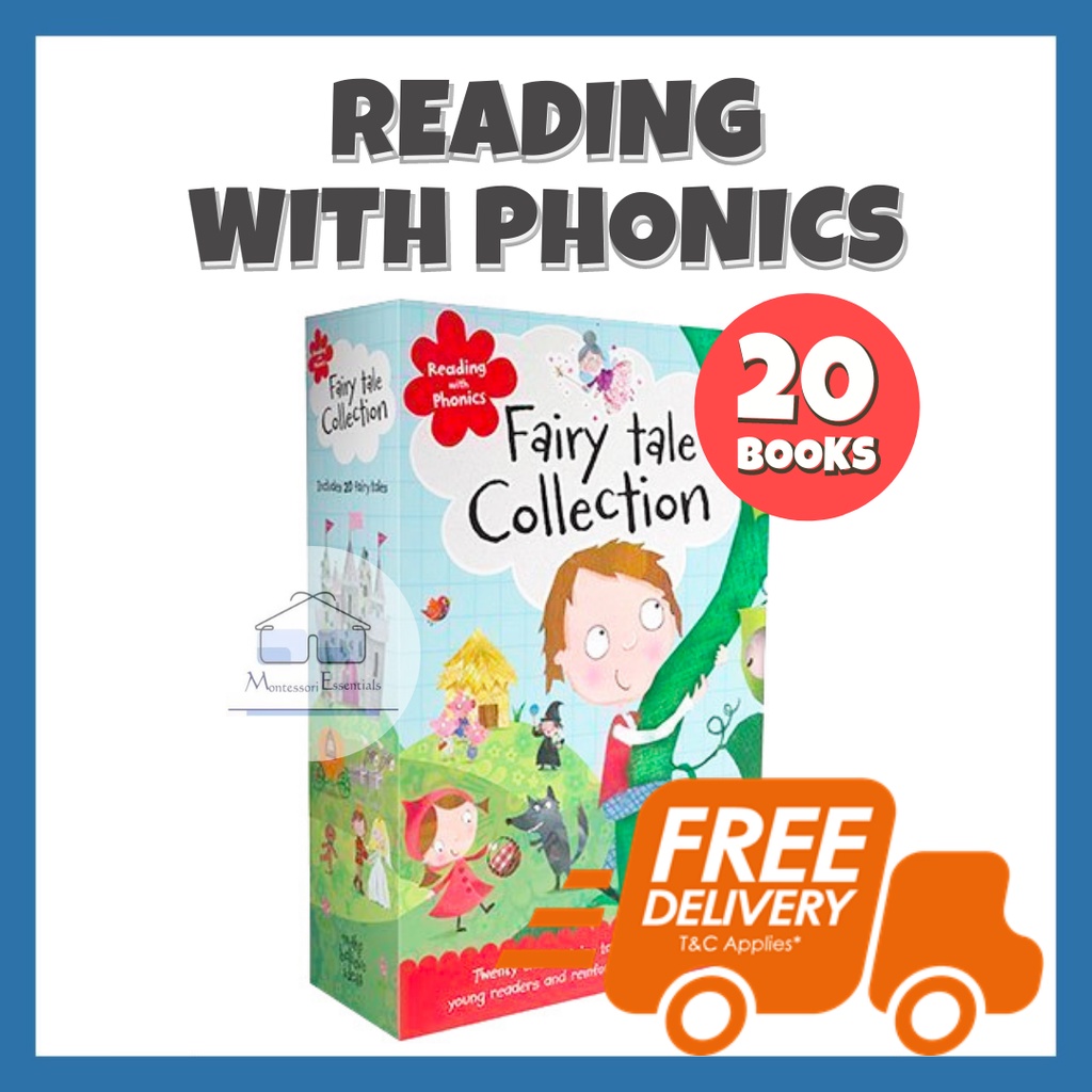 [SG STOCKS] [20 Books] Reading with Phonics - Classic Fairy Tale Fairytale Children English ...
