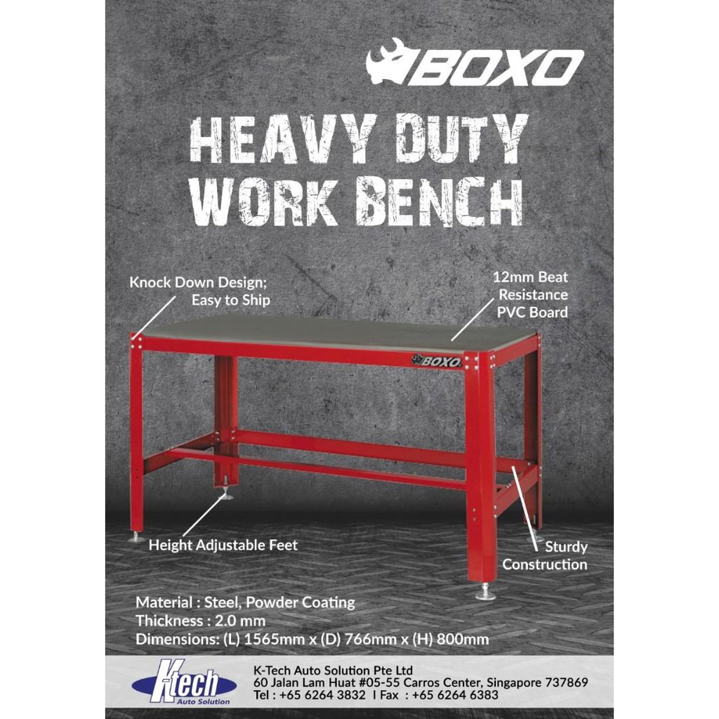 Heavy Duty Work Bench | Shopee Singapore