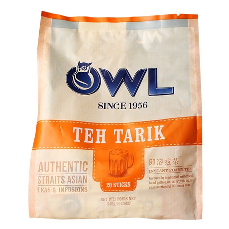 Owl Teh Tarik Instant Foamy Tea | Shopee Singapore