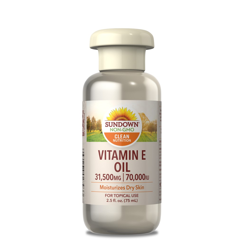 Sundown Naturals Vitamin E Oil 70,000 IU, 75 ml | Shopee Singapore