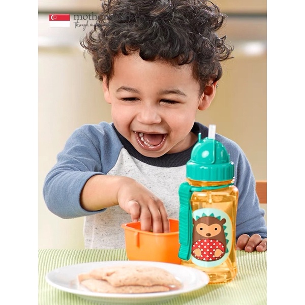 Skip Hop Zoo Straw Bottle 350ml ( 12 oz ) | Shopee Singapore