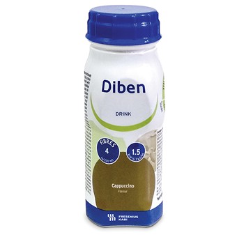 Fresubin DIBEN Drink Vanilla/ Cappuccino 200ml - carton of 24 bottles ...