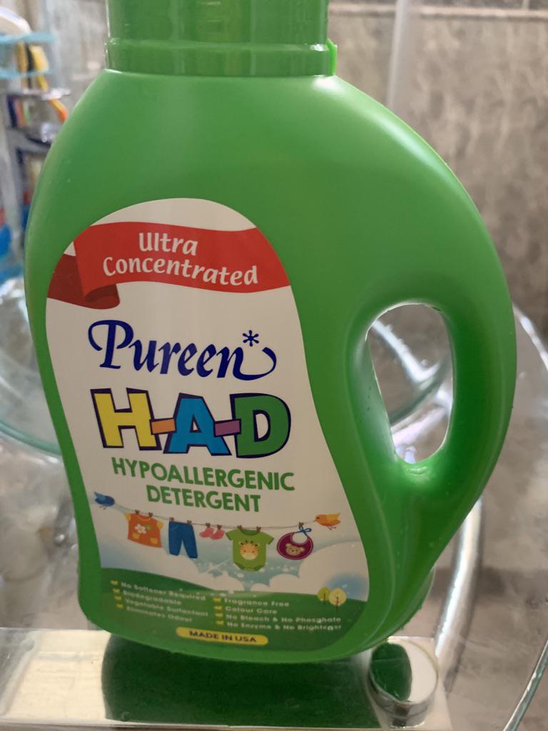 Pureen Hypo-Allergenic Liquid Detergent (H-A-D) 1000ml | Shopee Singapore