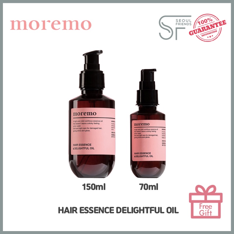 [Moremo] HAIR ESSENCE DELIGHTFUL OIL 70ml / 150ml | Shopee Singapore