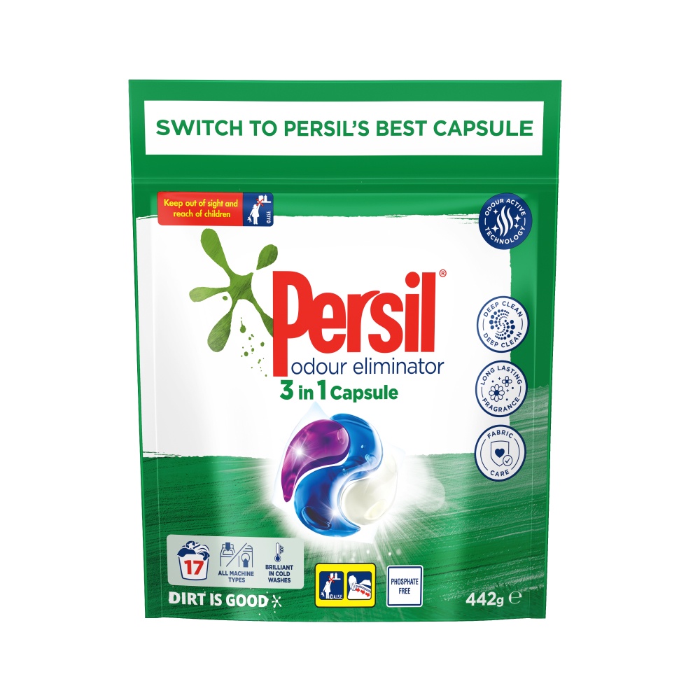 Persil Odour Eliminator 3-In-1 Laundry Capsules 442G | Shopee Singapore