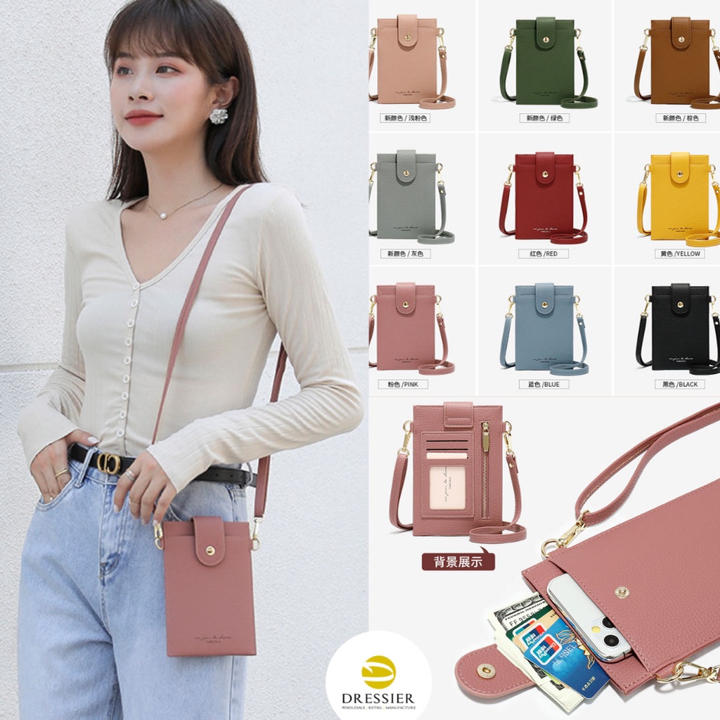 New Korean Fashion Woman Mini Mobile Phone Sling Bag Small Handphone ...