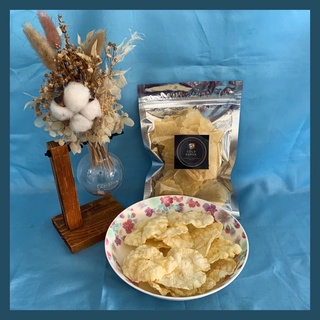 100% Handmade Indonesian Belinjo/Emping Crackers (Raw/Ready to eat ...