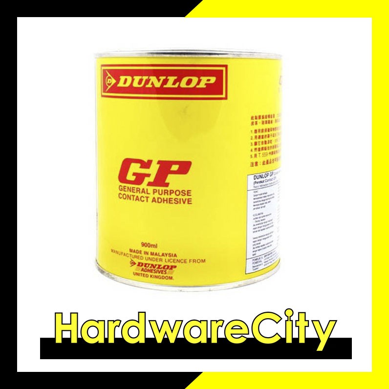 Dunlop GP, General Purpose, Contact Adhesive, 900mL | Shopee Singapore