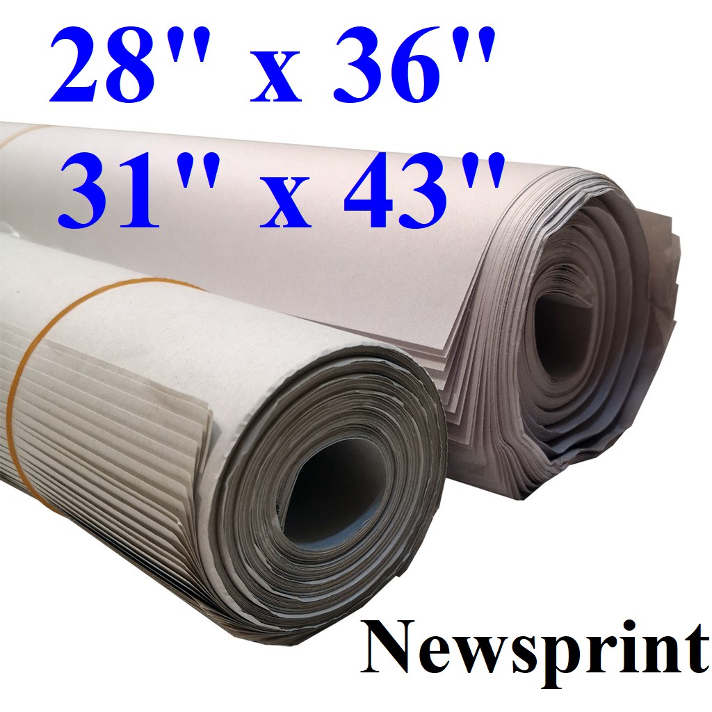 [Shop Malaysia] 50Pcs Newsprint White Packing Wrapping Paper 50pcs/pkt ...