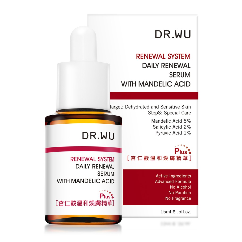 [DR WU Official] Daily Renewal Serum With Mandelic Acid 15ml | Shopee ...