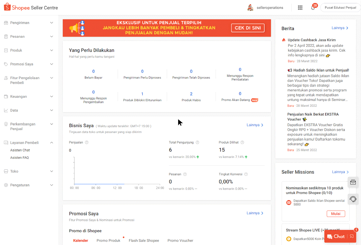 Tentang Asisten FAQ | Pusat Edukasi Penjual Shopee Indonesia
