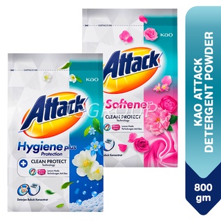 Kao Attack Laundry Detergent Powder, 800g | Shopee Singapore