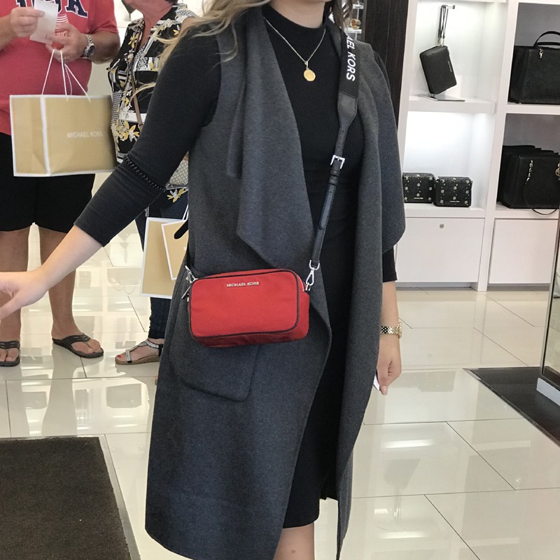 Michael kors connie small camera bag store