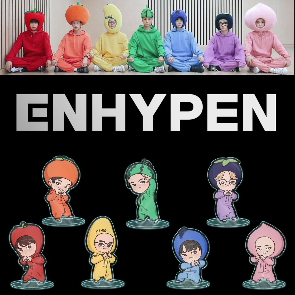 [STANDEE] Enhypen Acrylic action figure Doll | Shopee Singapore