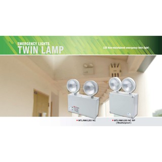 Maxspid Mickey Mouse Emergency Twin Lamp MTL/NM/L203NC / MTL/NM/L203C ...