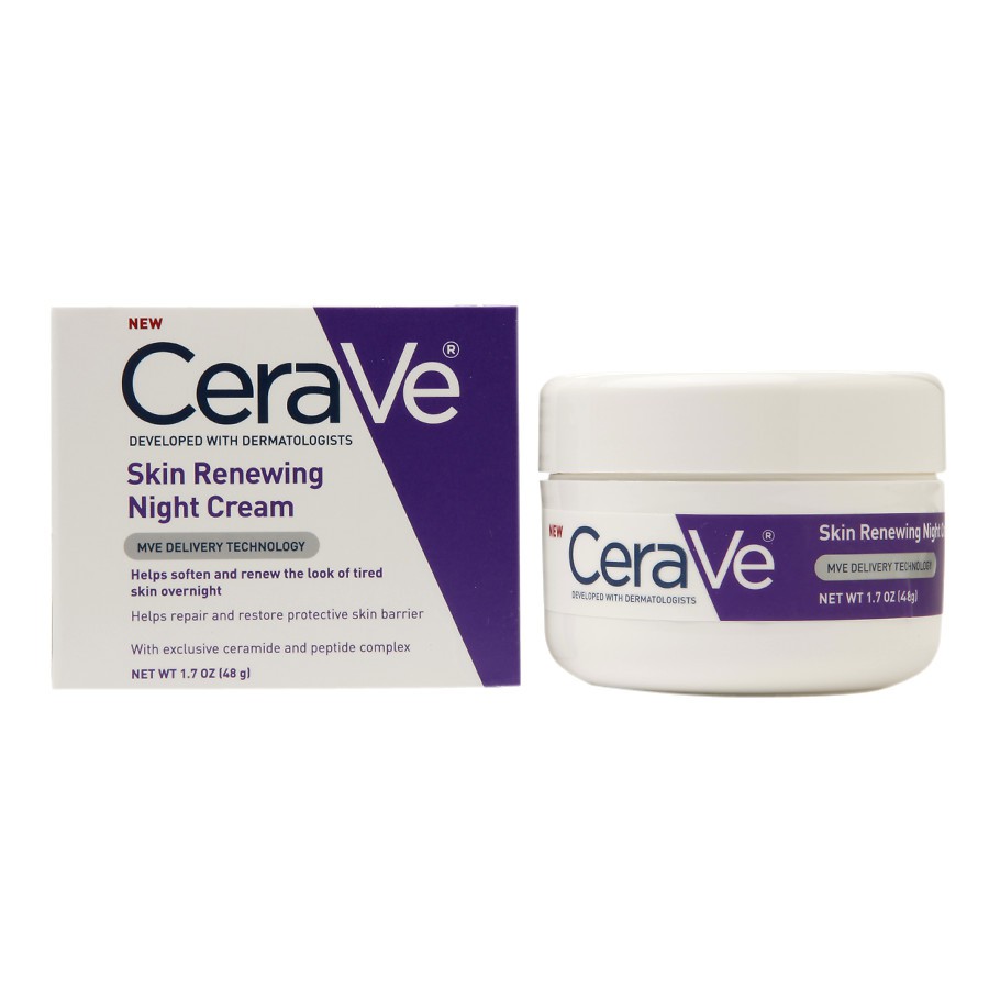 CeraVe Skin Renewing Night Cream 48g | Shopee Singapore