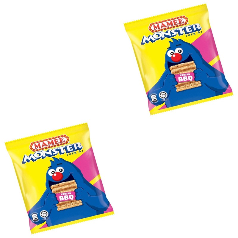 [Bundle of 2] Mamee Monster Family Pack 8 Of 25G Bbq - PMXD | Shopee ...
