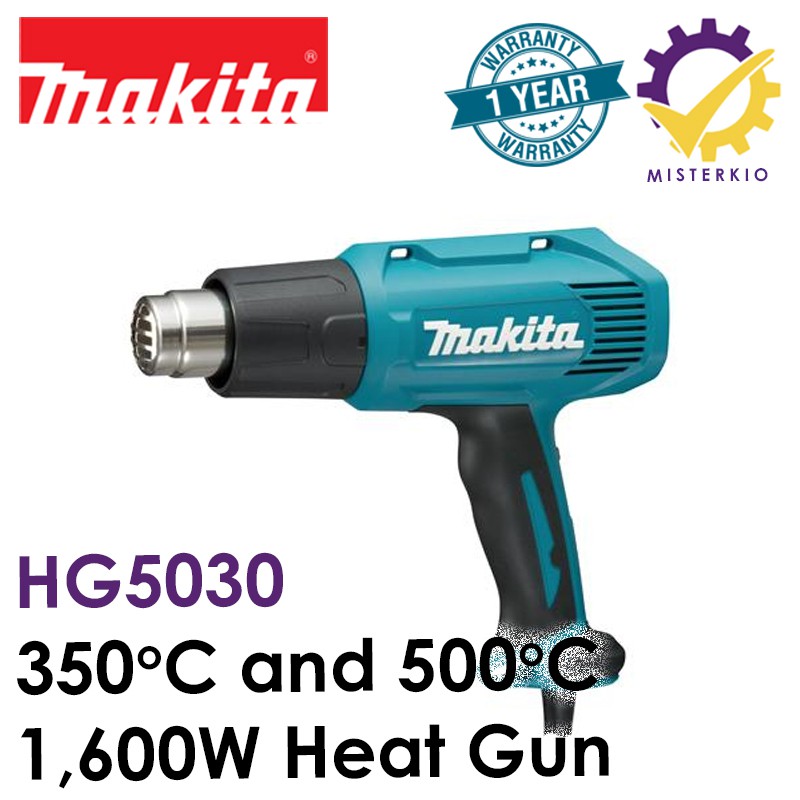 Makita HG5030, 2-Temperature Settings Heat Gun 1600w | Shopee Singapore