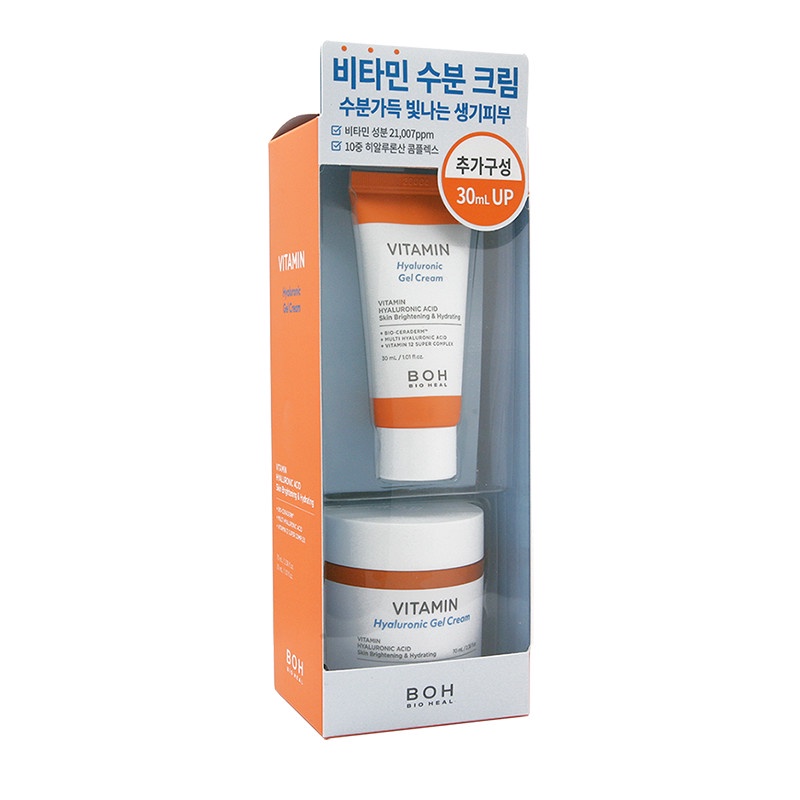 BIO HEAL BOH / VITAMIN Hyaluronic Gel Cream 70ml+30ml | Shopee Singapore
