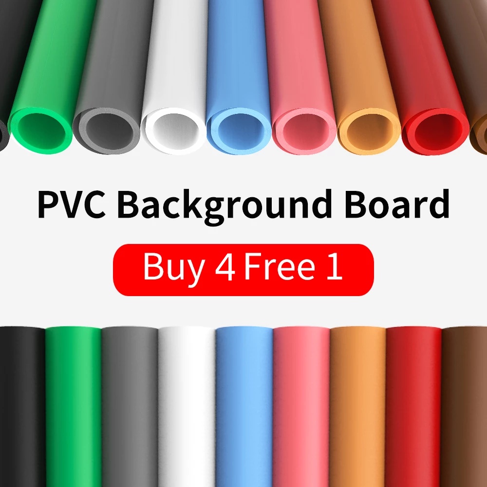 Buy 4 Free 1 Selens PVC Photography Backdrop Dual-sided Matte Anti-wrinkle Photo Shoot ...