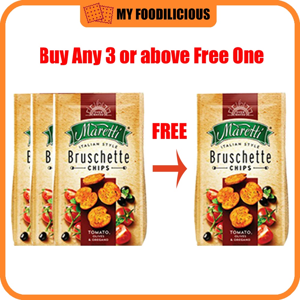 Bruschette Maretti Italian Style Chips 70g Vegetables / Pizza / Garlic ...