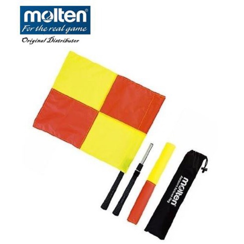 Molten Football Referee Flag (Molten FLN) 2pcs | Shopee Singapore