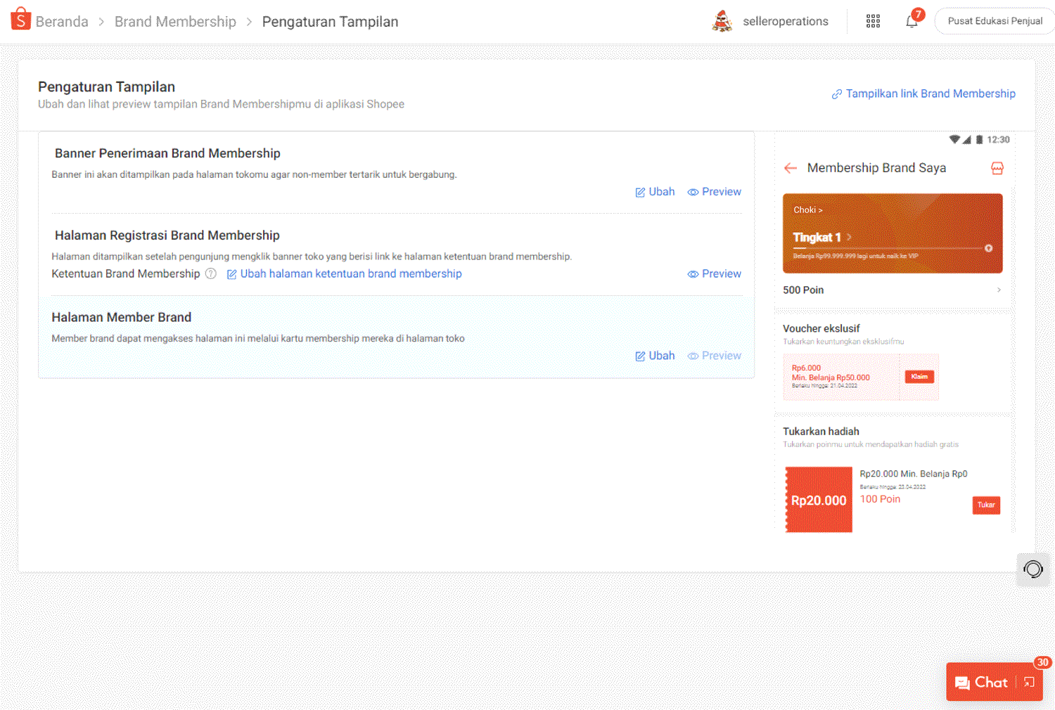 Brand Membership | Pusat Edukasi Penjual Shopee Indonesia
