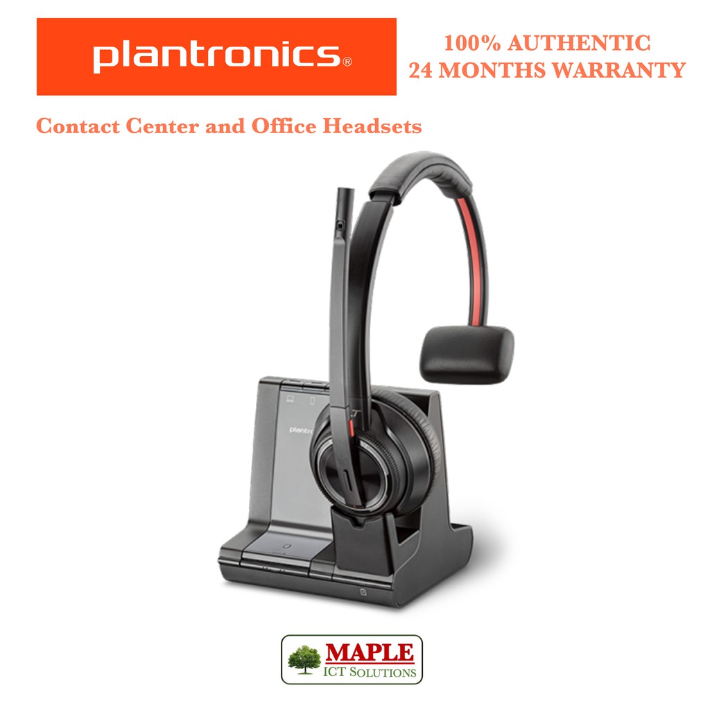 Plantronics SAVI 8200 Series Wireless DECT Headset System | Shopee ...