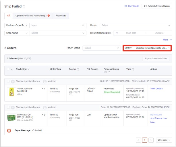 MyStock: How to check the Pending Task List Dashboard? | Shopee MY ...