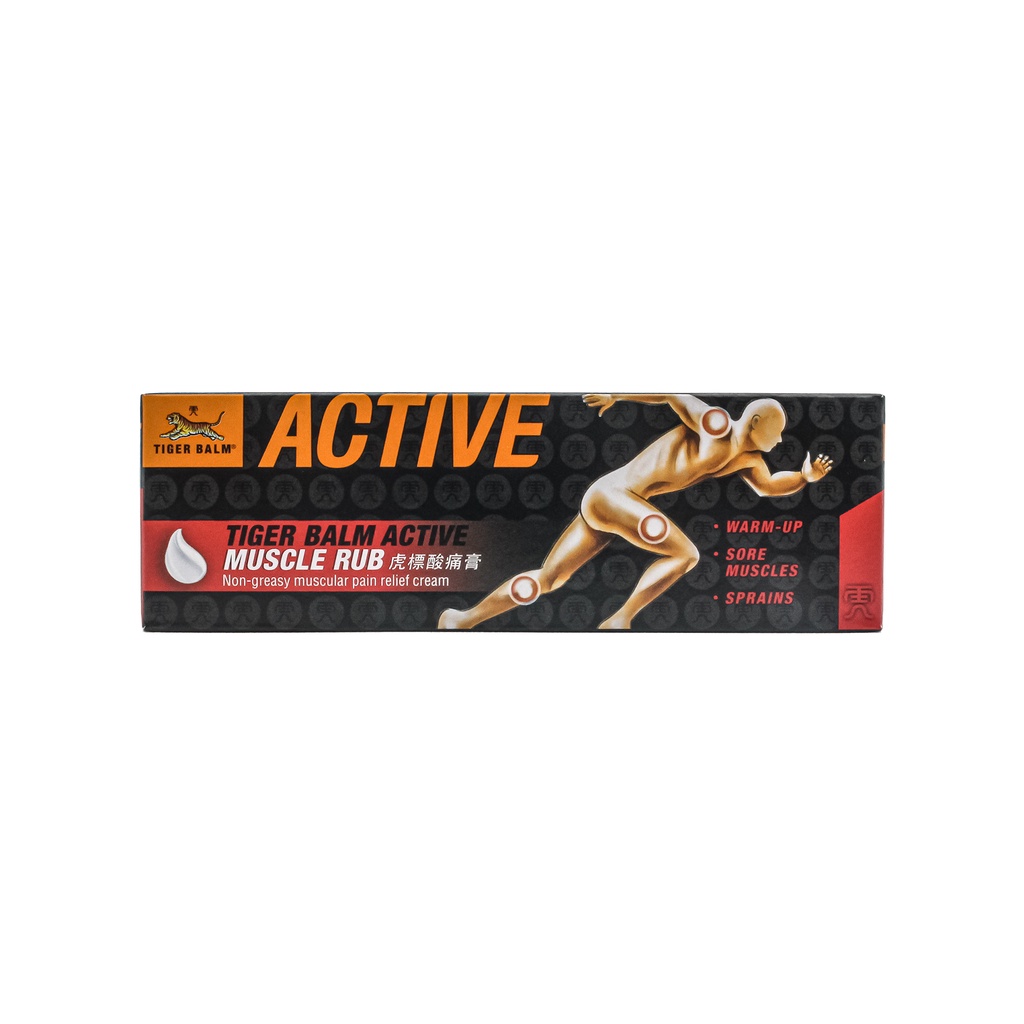Tiger Balm Active Muscle Rub 60g | Shopee Singapore