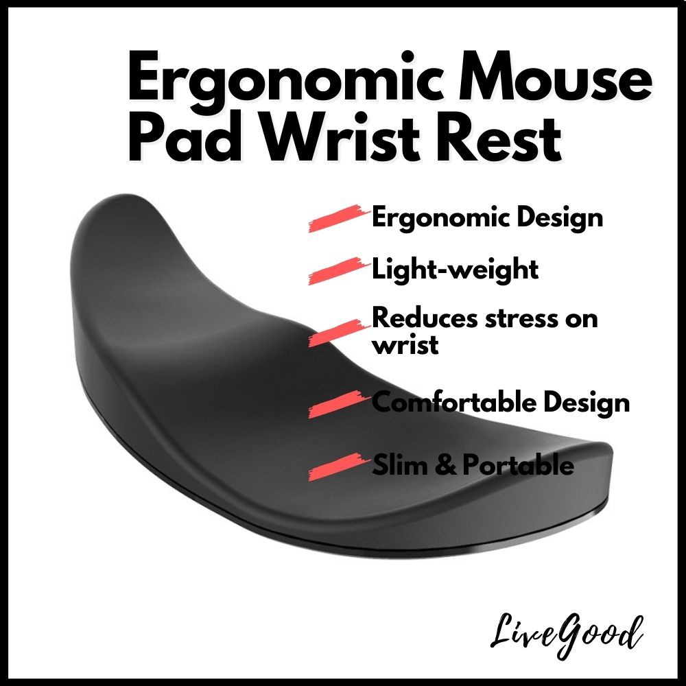 Ergonomic Mouse Pad Wrist Rest (High Quality) | Shopee Singapore