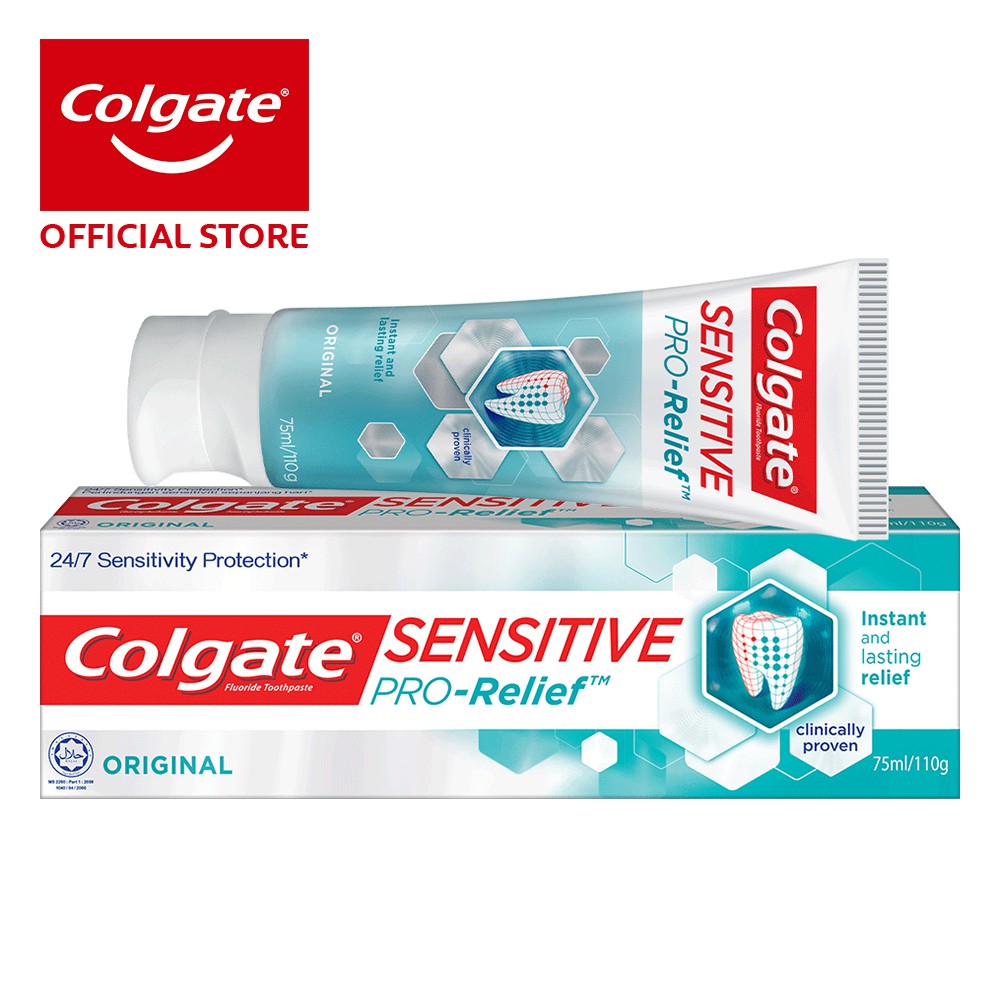 Colgate Sensitive Pro Relief Original Toothpaste 110g | Shopee Singapore