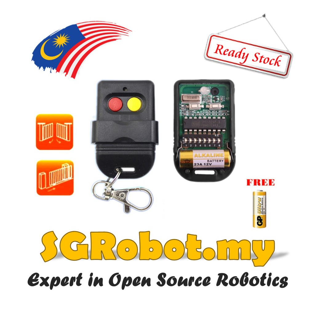 AutoGate Door Remote Control SMC5326 330MHz 433MHz Auto Gate Wireless ... AutoGate Door Remote Control SMC5326 330MHz 433MHz Auto Gate Wireless ...