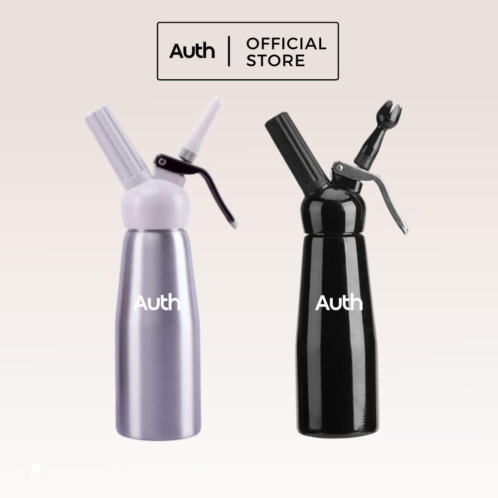 AUTH Whipped Cream Dispenser - Professional Cream Whipper Whipping ...