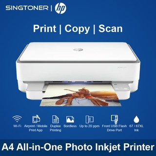 HP ENVY 6020 6020e All-in-One Wireless Colour Inkjet Printer Color ...