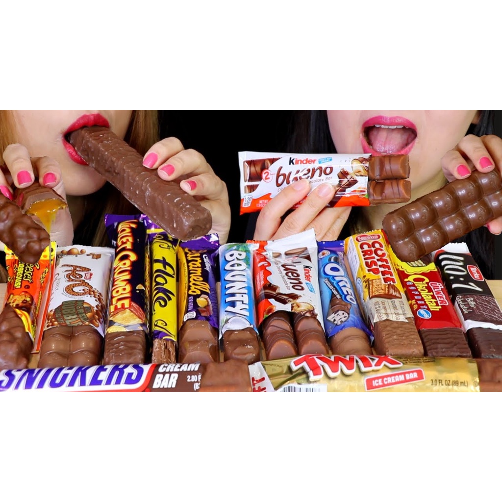 Variety Dairy Chocolate Bars Coklat - Cadbury / Picnic / Crunchie ...