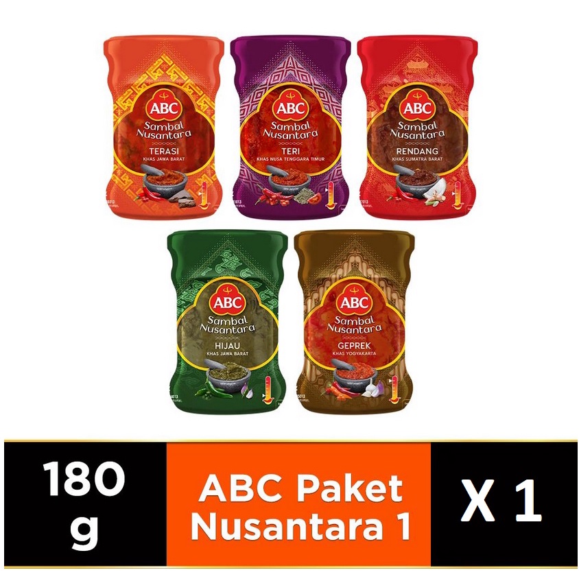 ABC Premium Indonesian Chili 180G / Variety ABC Indonesia Chili ...