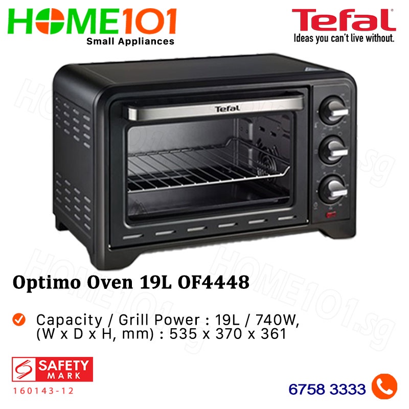 Tefal Optimo Oven 19L OF4448 | Shopee Singapore