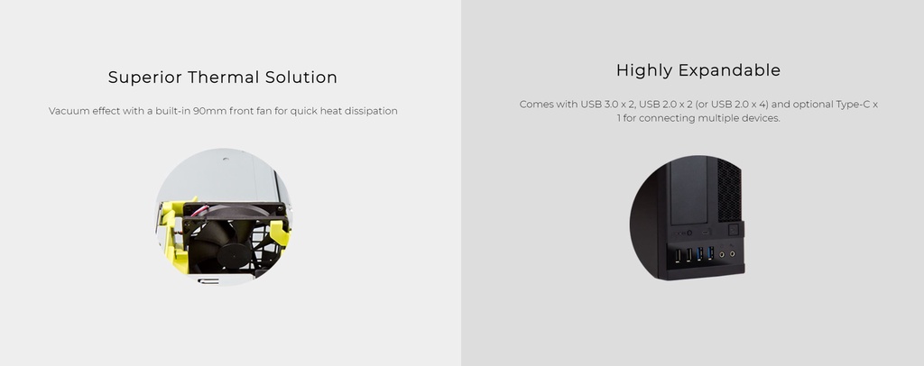 InWin CE Series CE052/CE685 Small Form Factor mATX Casings with 300W 80 ...