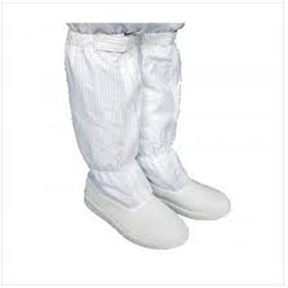 ESD Cleanroom Booties PVC Industrial Shoe White | Shopee Singapore
