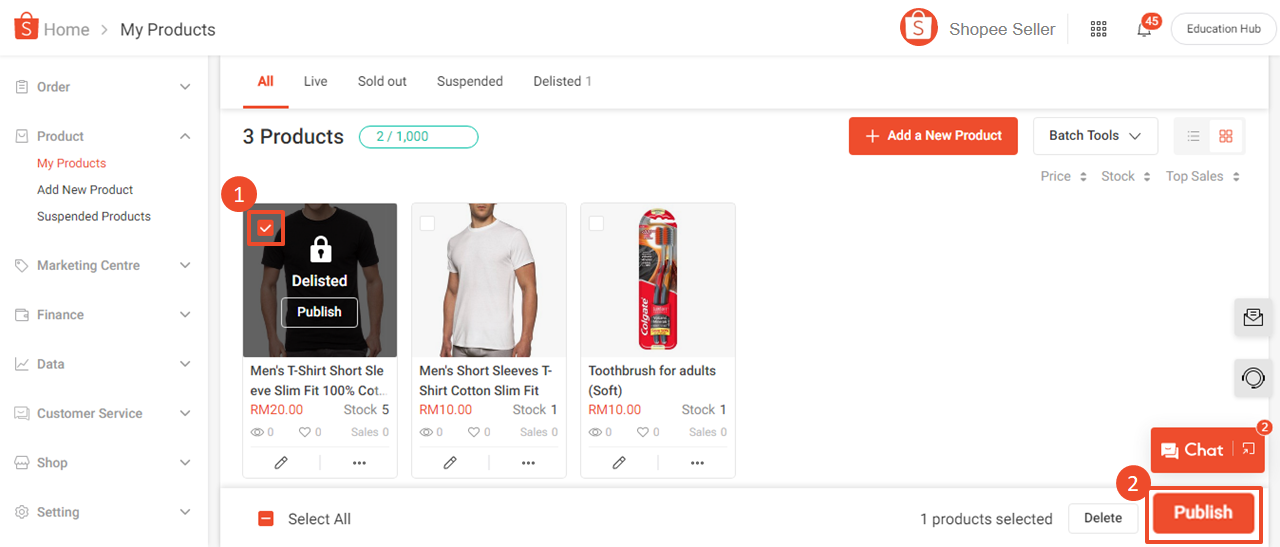 How to edit, publish, and delist your listing(s) | Shopee MY Seller ...