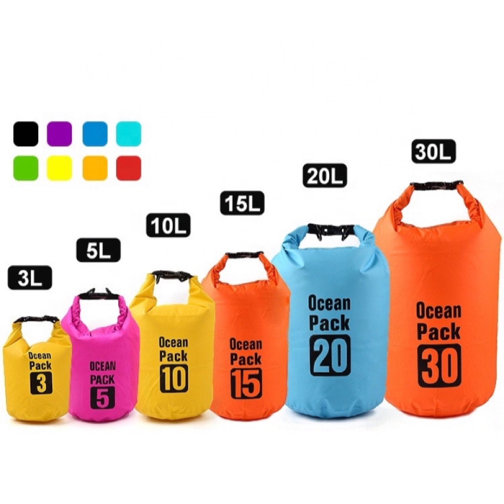 (Local) 3L 5L Waterproof Ocean Pack Sling Bag dry bag | Shopee Singapore