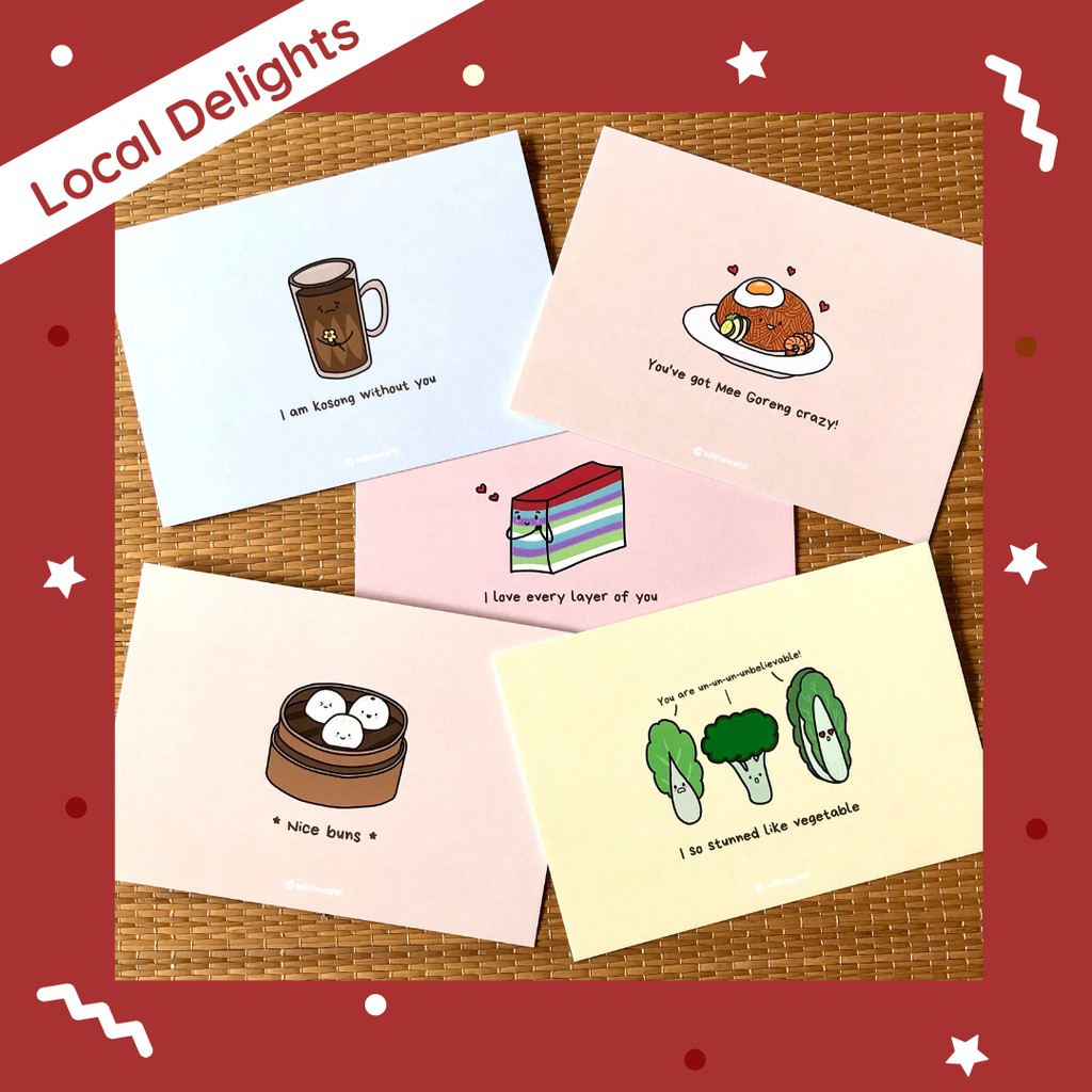 🇸🇬 Cute Greeting Postcards 🇸🇬 | Shopee Singapore