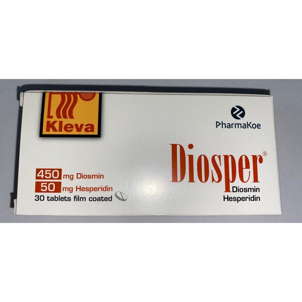 Diosper 450mg/50mg 30s *Effective for hemorrhoids* Daflon*Eucerin ...