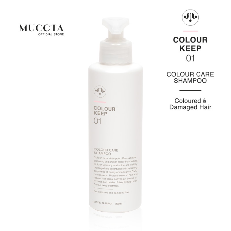 Mucota Colour Keep 01 Shampoo 250ml | Shopee Singapore